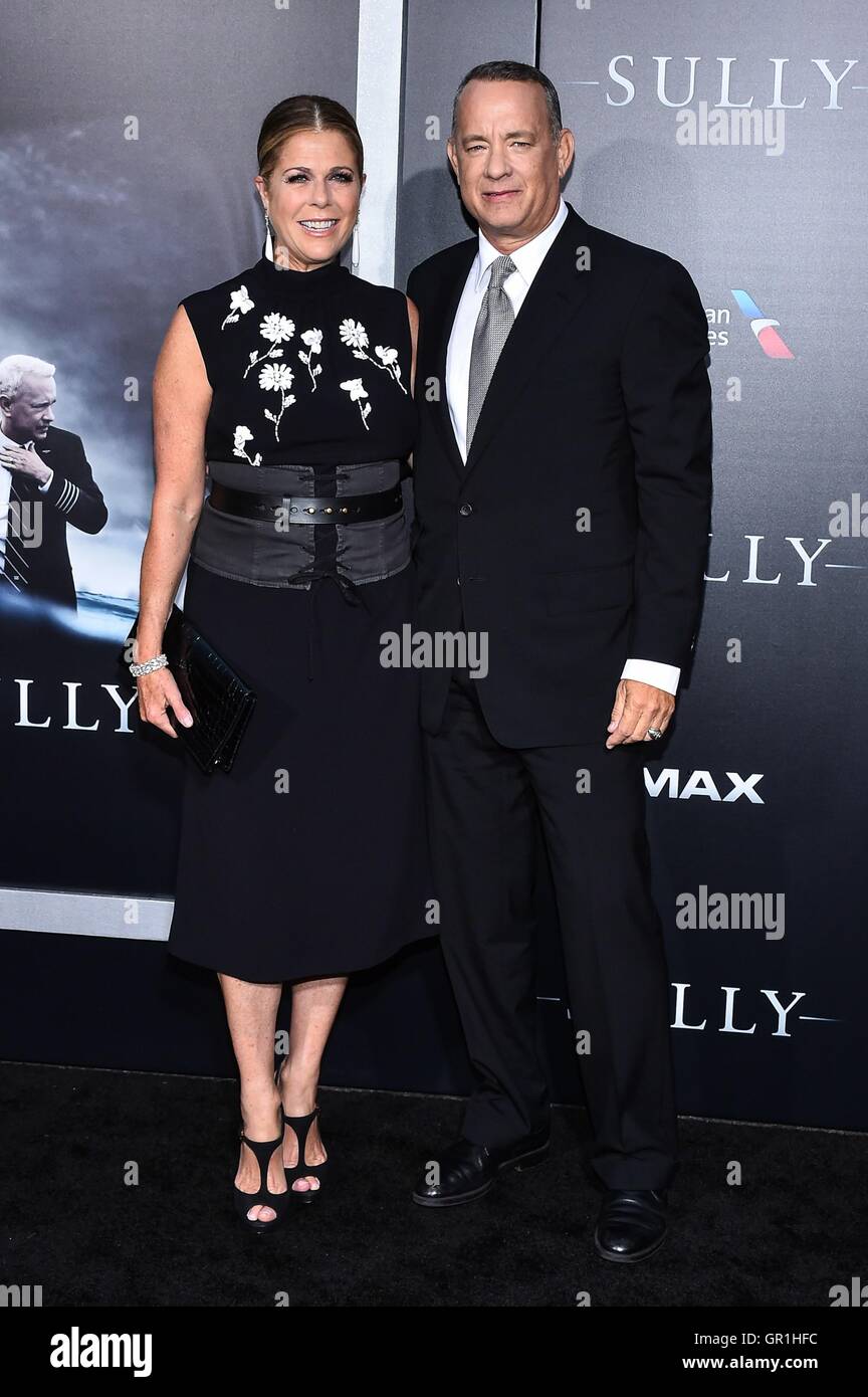 New York, NY, USA. 6th Sep, 2016. Rita Wilson, Tom Hanks at arrivals ...