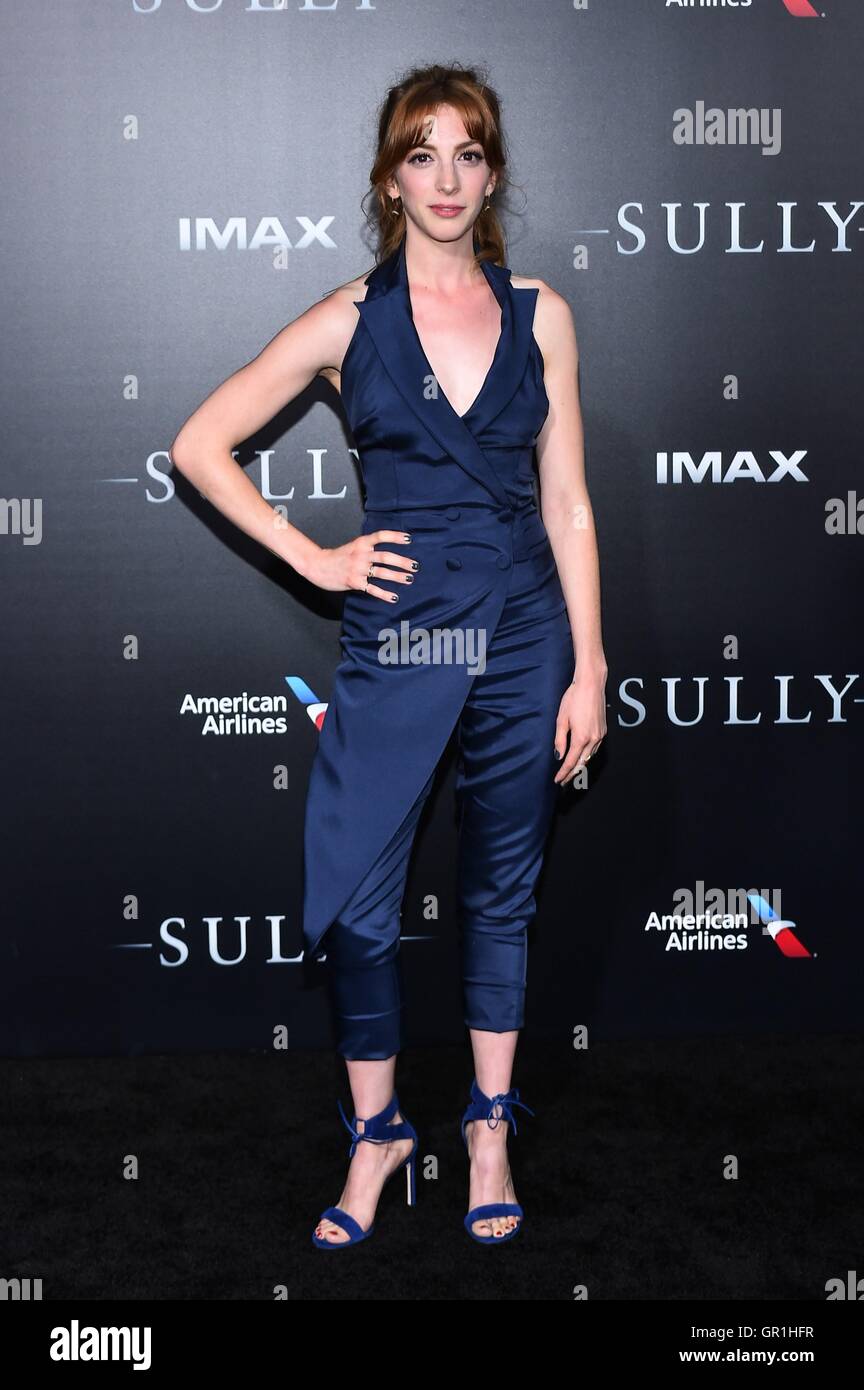 New York, NY, USA. 6th Sep, 2016. Molly Bernard at arrivals for SULLY ...
