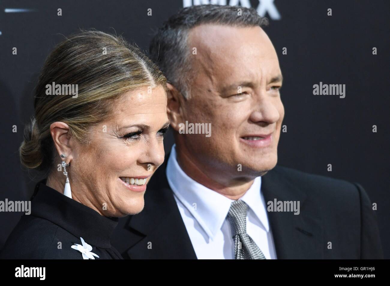 New York, NY, USA. 6th Sep, 2016. Rita Wilson, Tom Hanks at arrivals ...