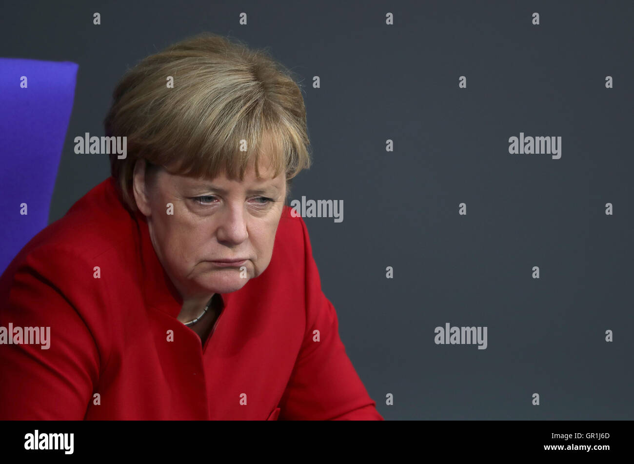 Berlin, Germany. 7th Sep, 2016. Chancellor Angela Merkel (CDU ...