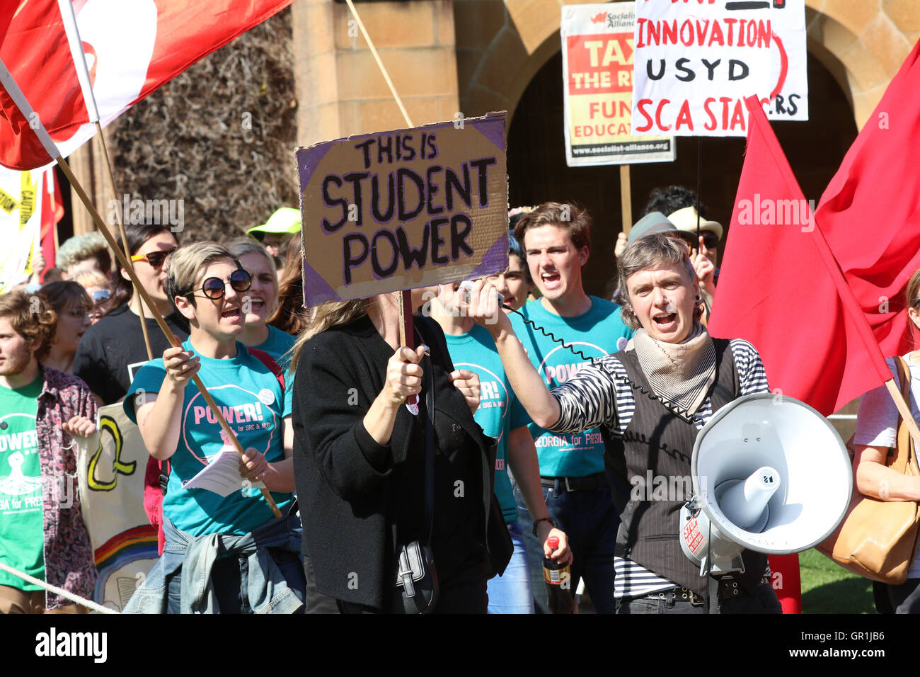 Sydney, Australia. 7 September 2016. Protesters assembled outside the ...