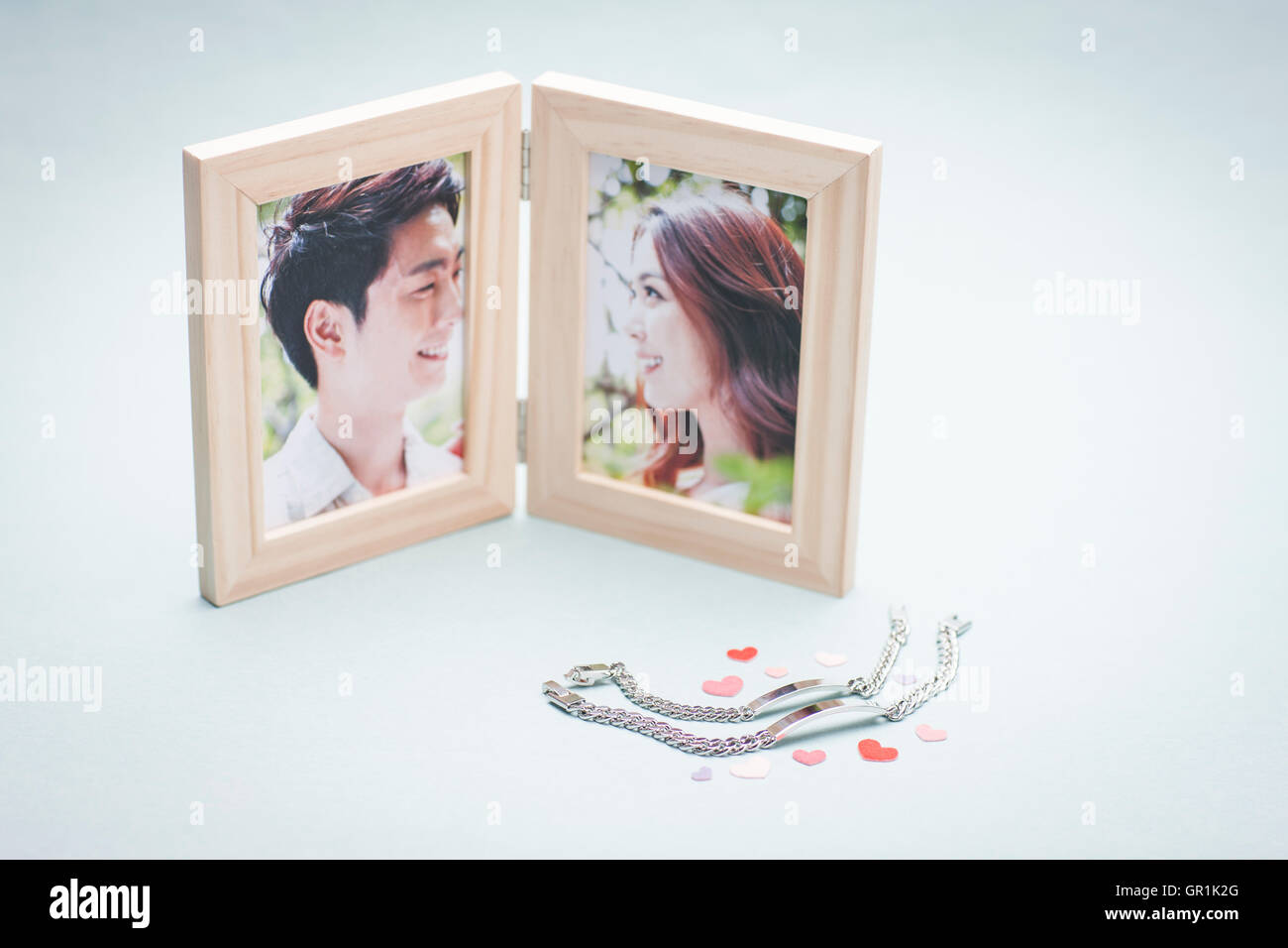 Photo frames for couple Stock Photo - Alamy