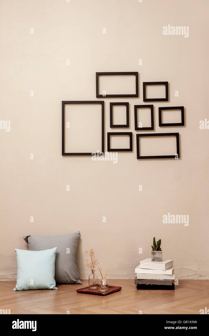 Interior with frames hi-res stock photography and images - Alamy