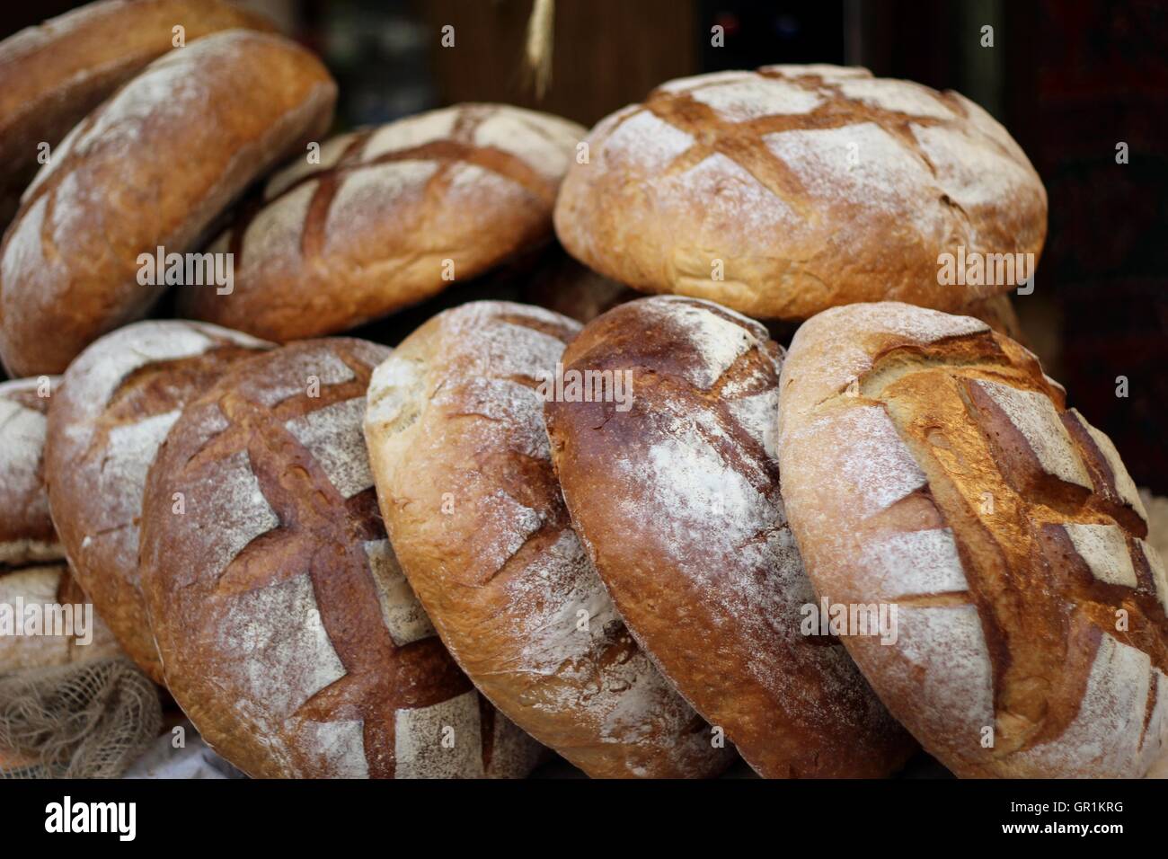 Bread loaf pastry products hi-res stock photography and images - Alamy