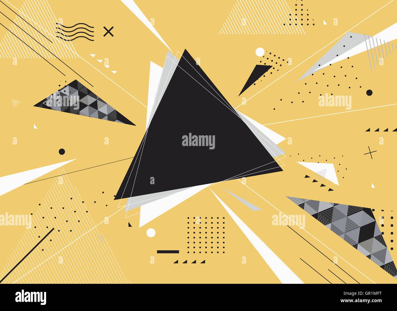 Background of abstract geometric patterns Stock Photo - Alamy