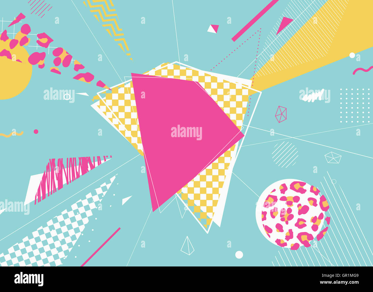Background of abstract geometric patterns Stock Photo - Alamy