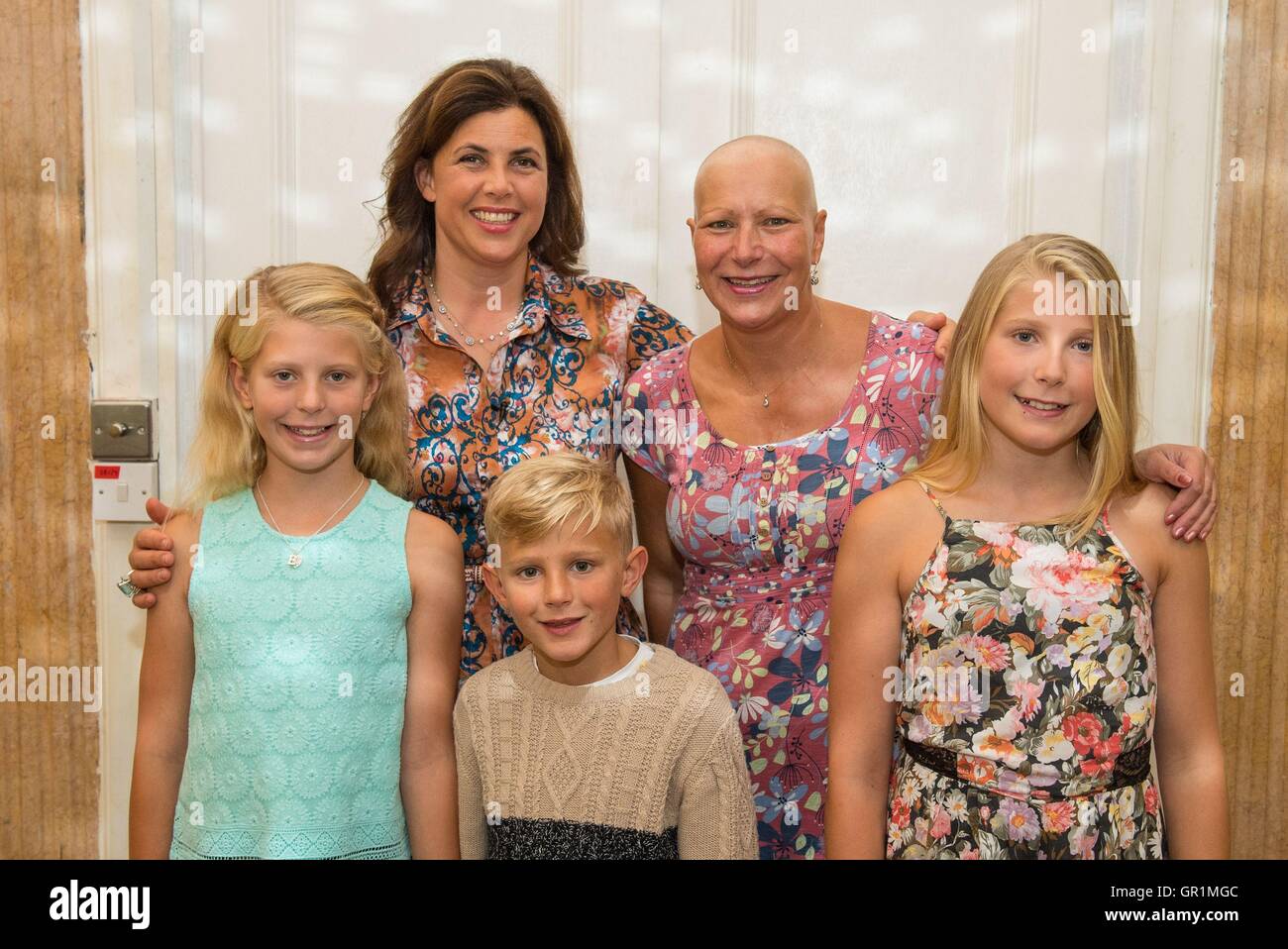 Embargoed to 0001 Tuesday September 6 Stand Up to Cancer supporter ...