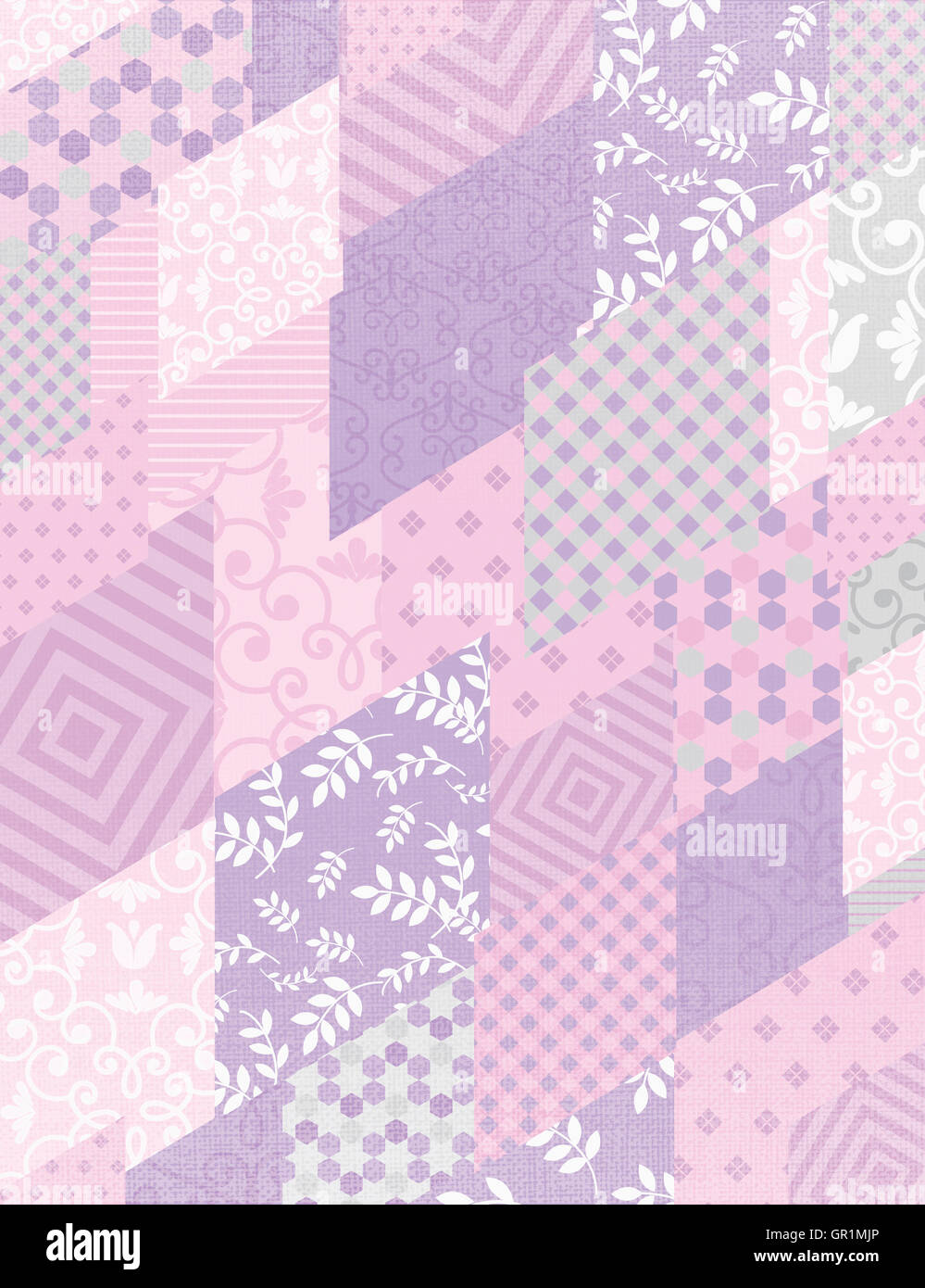 Pastel purple color patterns Stock Photo - Alamy