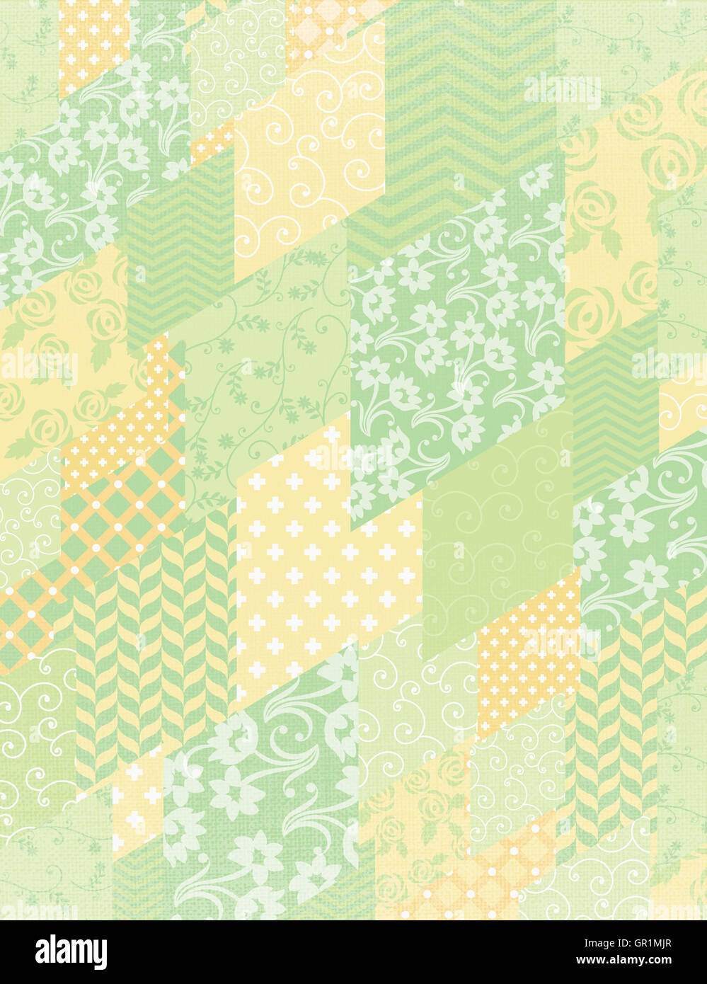 Pastel color check patterns Stock Photo - Alamy