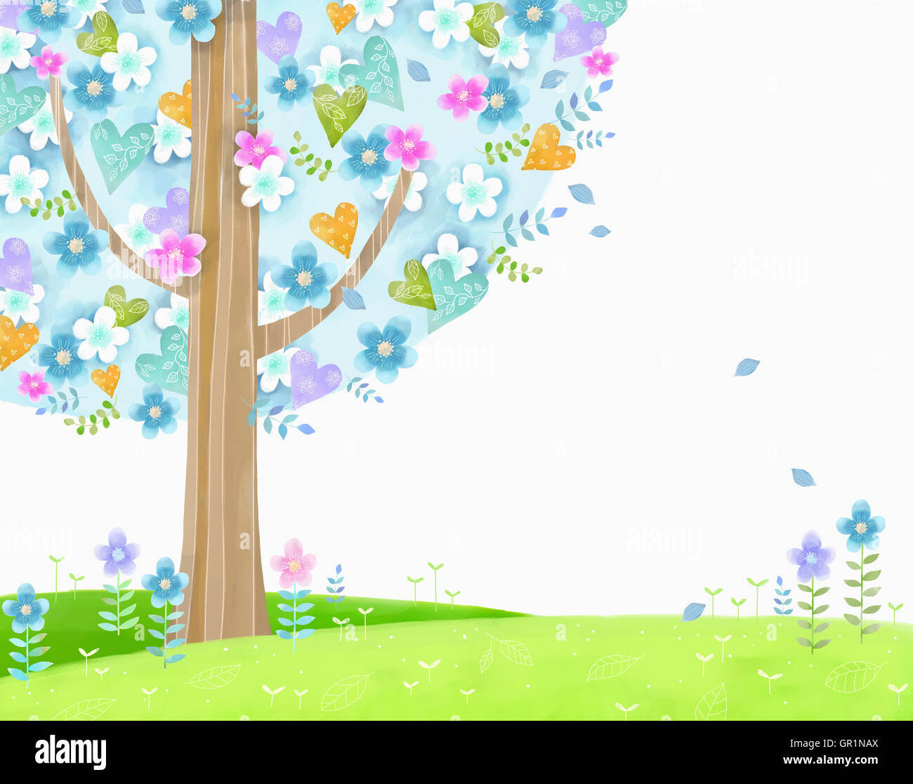 Background of spring Stock Photo - Alamy