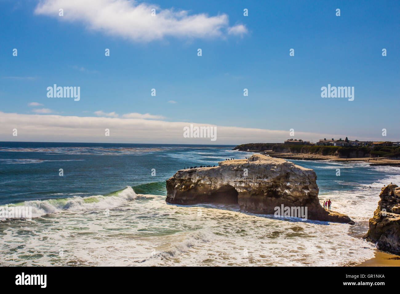 Natural Bridges at Santa Cruz California Stock Photo - Alamy