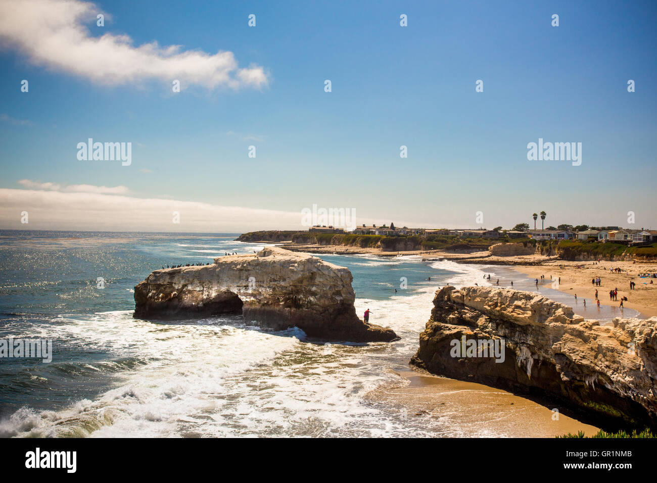 Natural Bridges at Santa Cruz California Stock Photo - Alamy