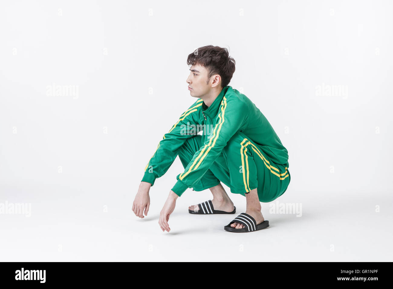 Feckless young unemployed man Stock Photo - Alamy