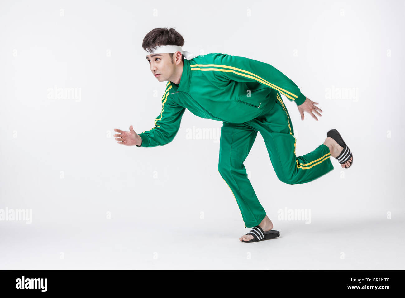 Running male young hi-res stock photography and images - Alamy