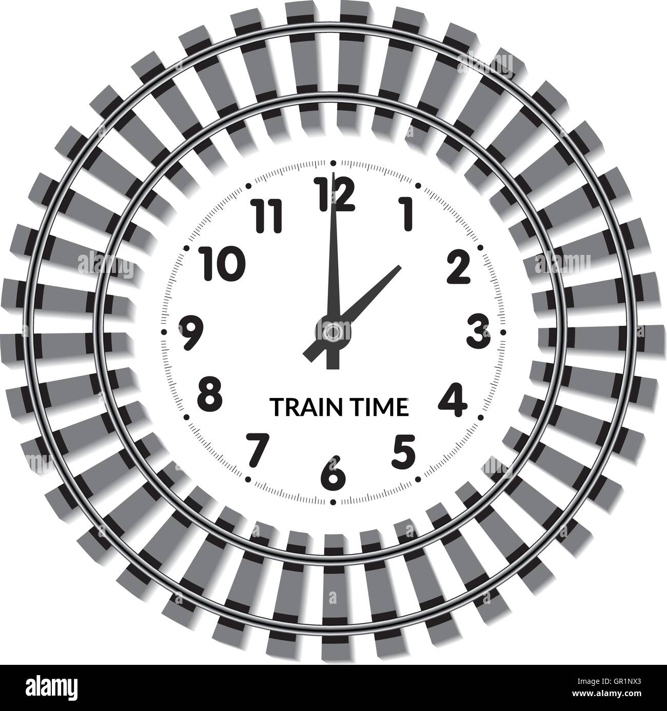 Rail information board rail departure board Stock Vector Images - Alamy