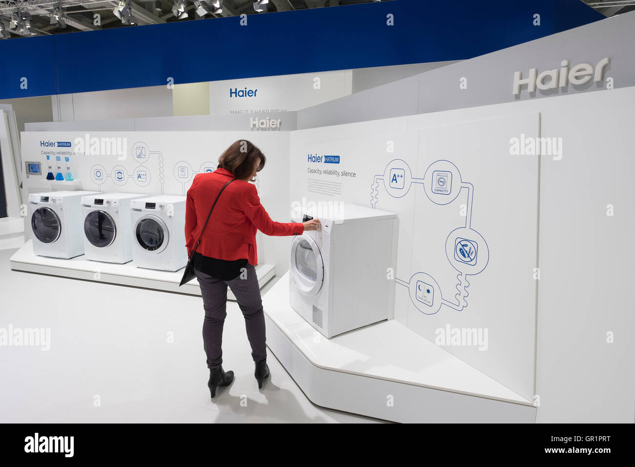 German washing machines hi-res stock photography and images - Alamy