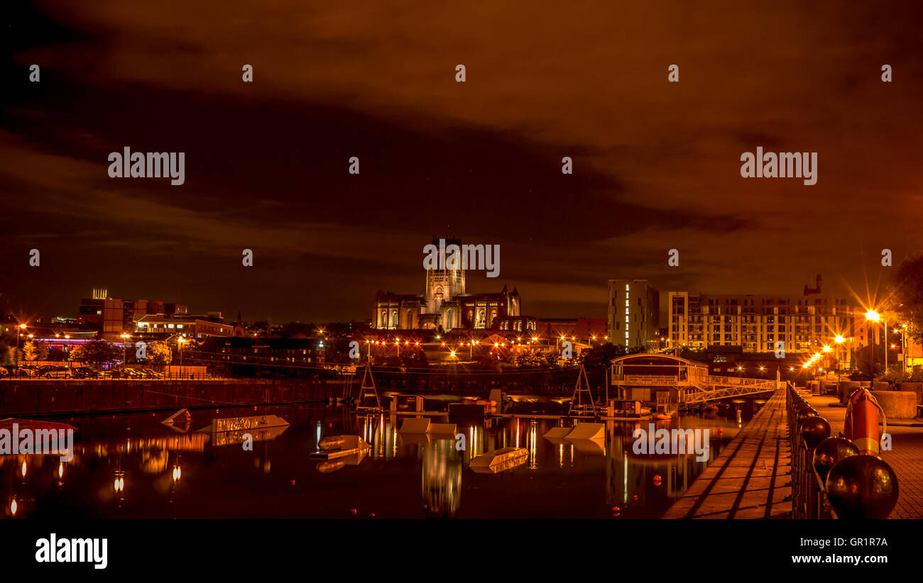 Landscape photograph of Liverpool Cathedral Stock Photo - Alamy