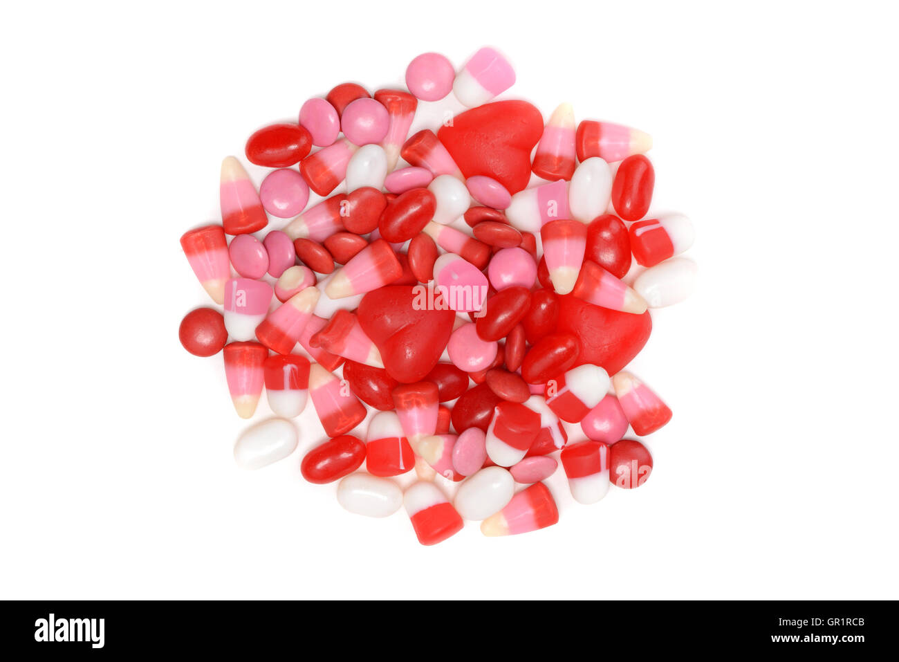 Pile of candy hearts hi-res stock photography and images - Alamy