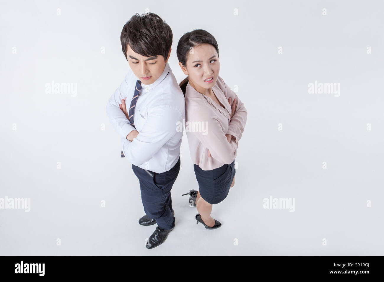 Staring at each other hi-res stock photography and images - Alamy