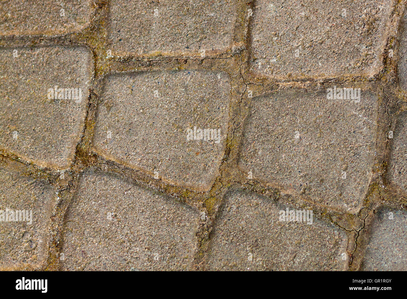 Gray Pavement - Rectangular and Small and Big Square. Seamless Tileable ...