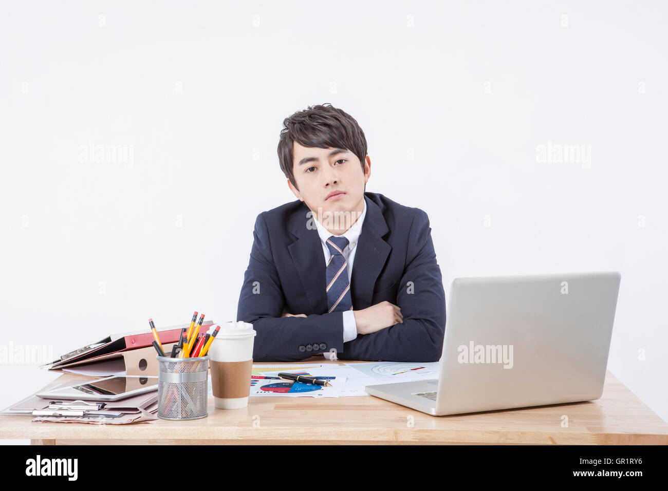 Tired at work hi-res stock photography and images - Alamy