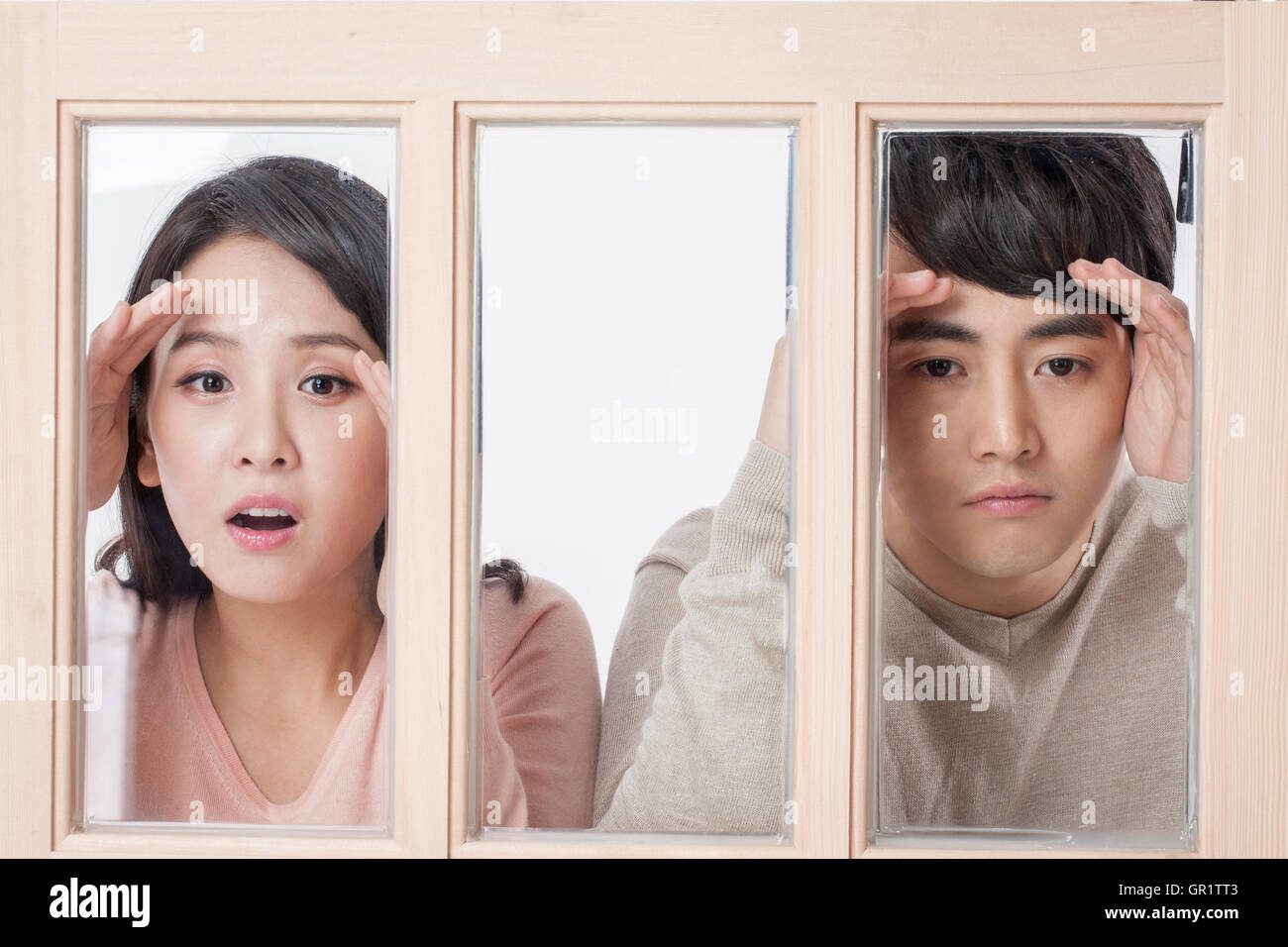 Couple of windows hi-res stock photography and images - Alamy