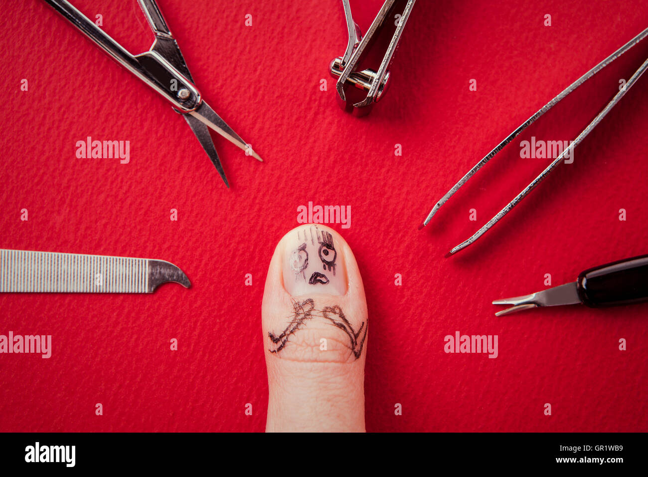 Fear in art hi-res stock photography and images - Alamy