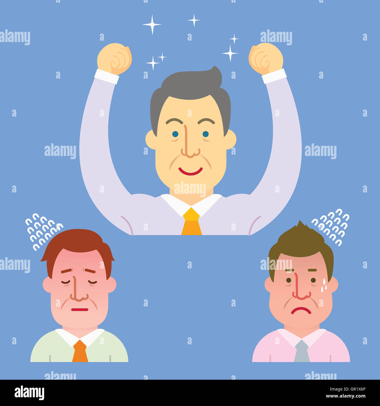 Portraits of candidates Stock Photo - Alamy
