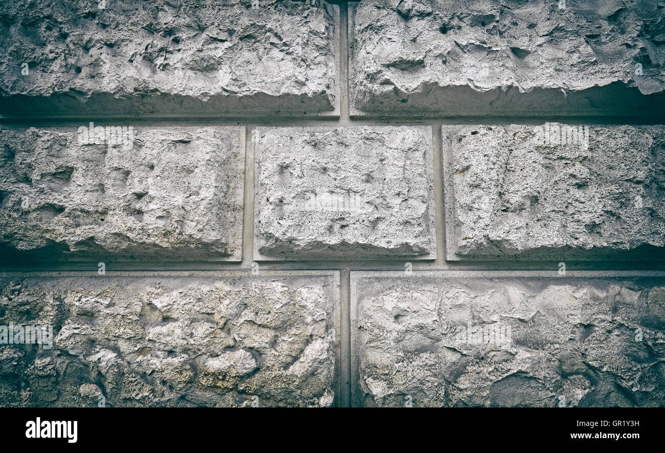 Vintage stylized porous block wall, grunge background Stock Photo - Alamy