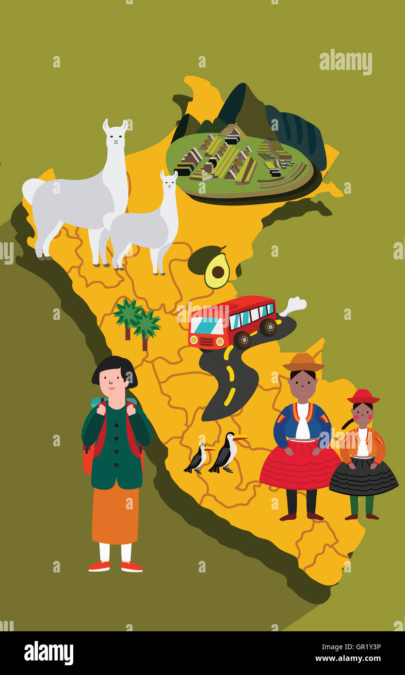 Landmarks in Peru Stock Photo - Alamy