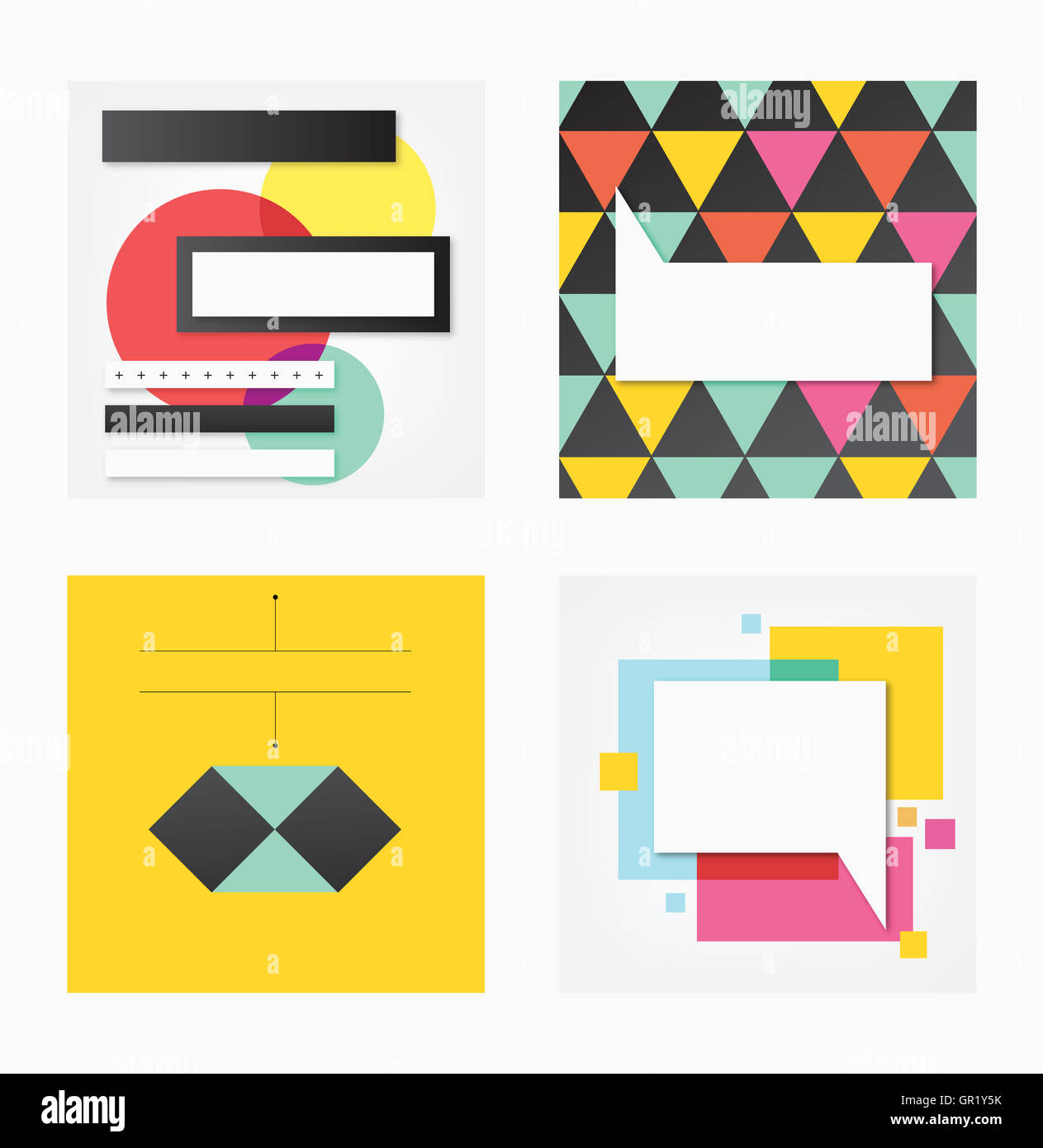 Various geometric figures Stock Photo - Alamy