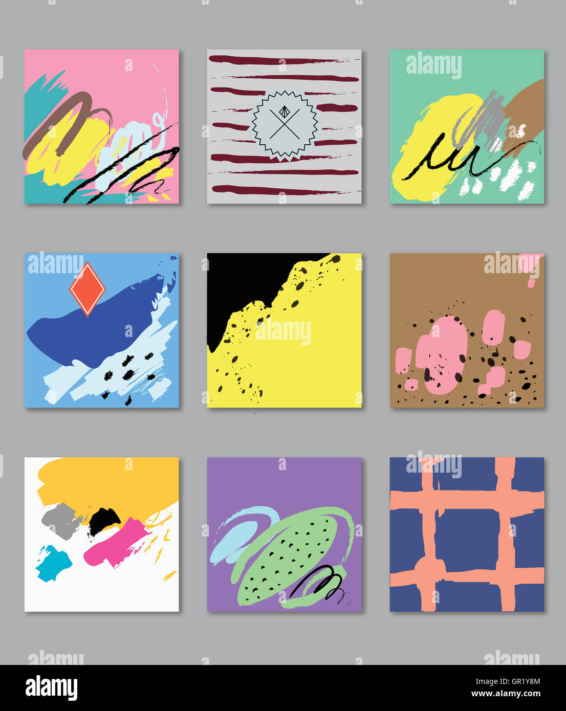 Various banner set Stock Photo - Alamy