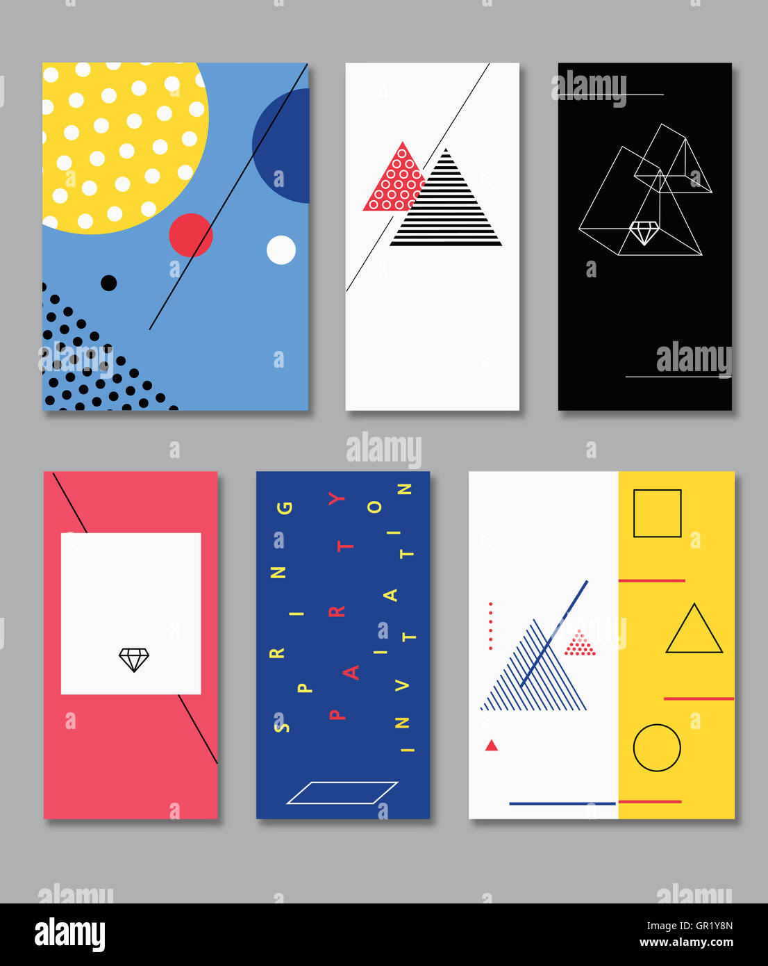 Set of various banners Stock Photo - Alamy