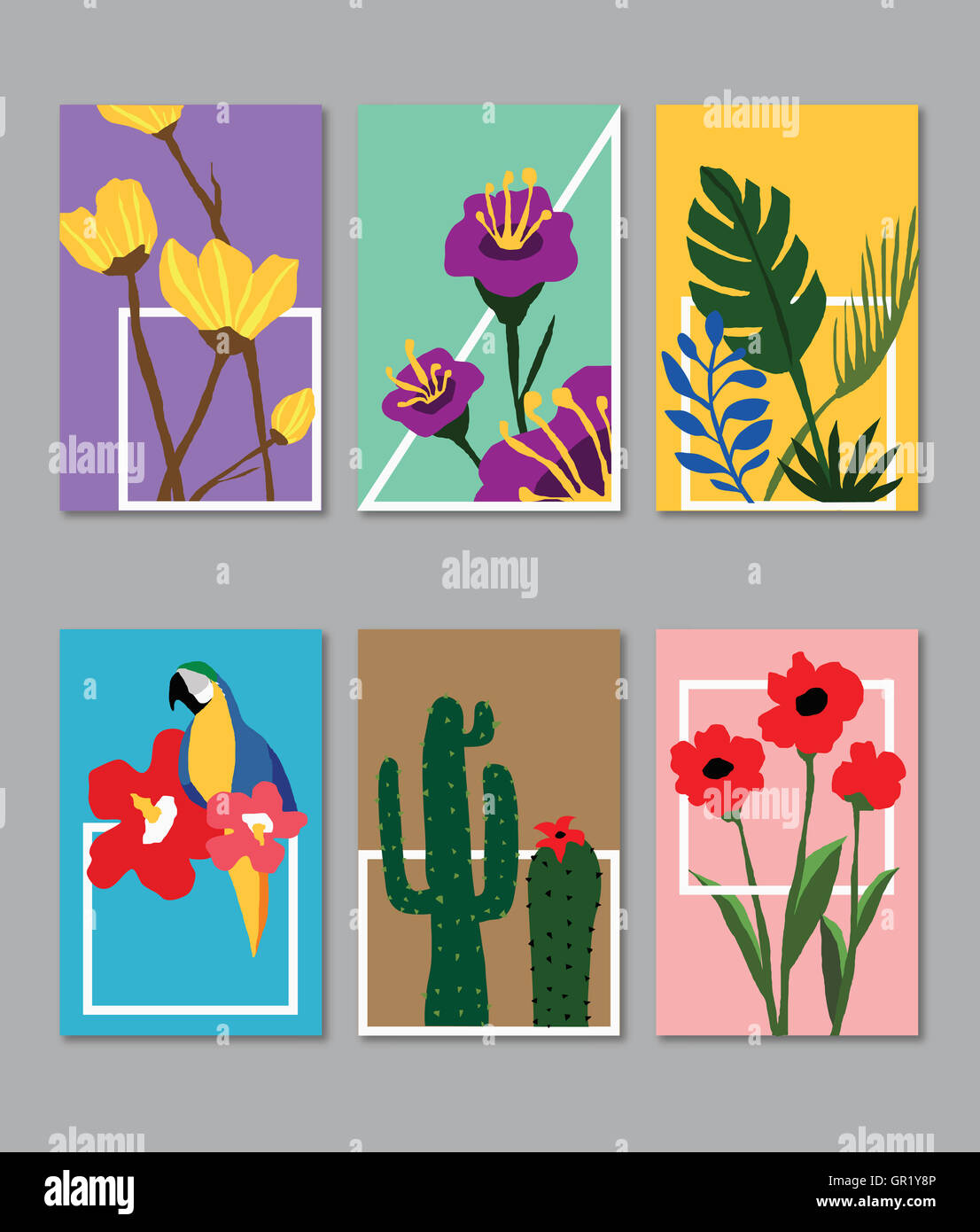 Set of various banners Stock Photo - Alamy