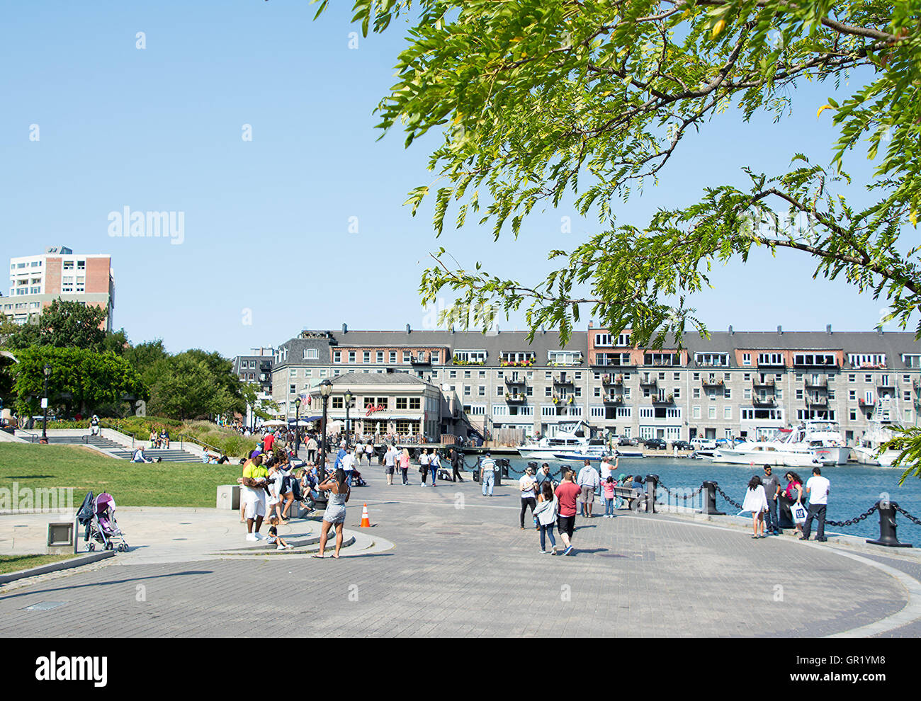 Boston harbor landmarks hi-res stock photography and images - Alamy