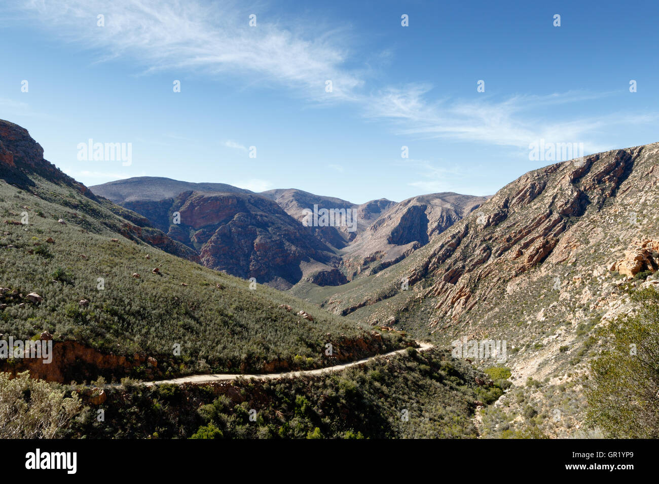 Leads to The Road - The Swartberg mountains are a mountain range in the ...