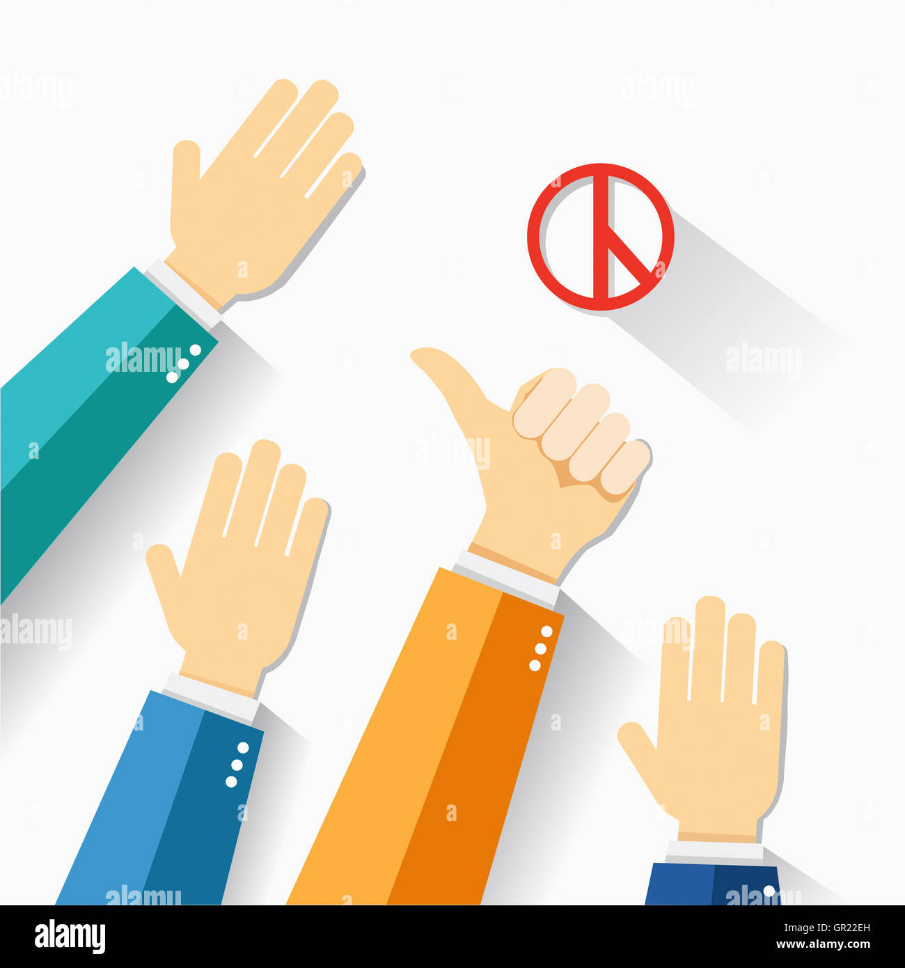 Illustration of election Stock Photo - Alamy