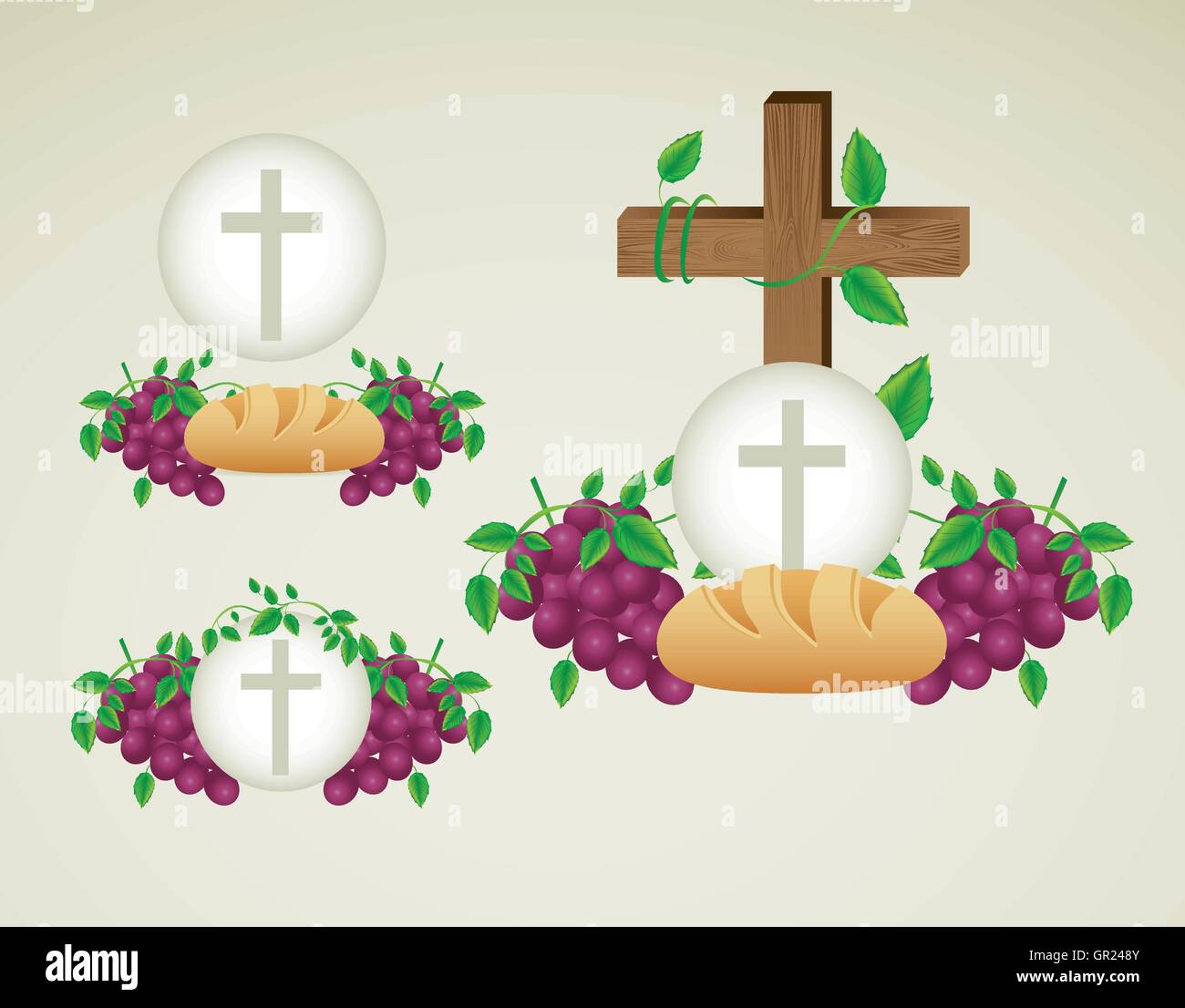 Eucharistic christ Stock Vector Images - Alamy