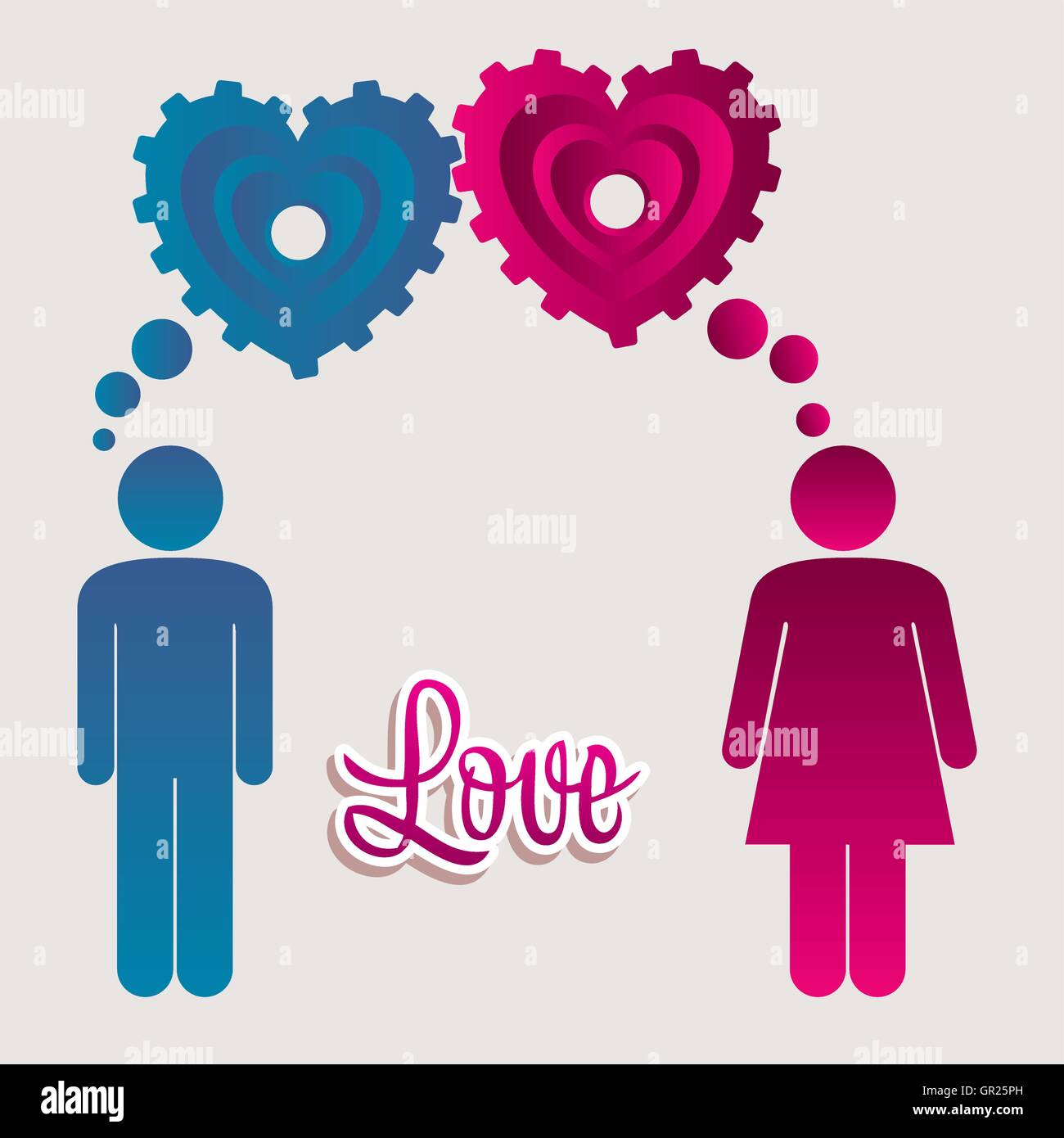 Illustration of love Stock Vector Image & Art - Alamy