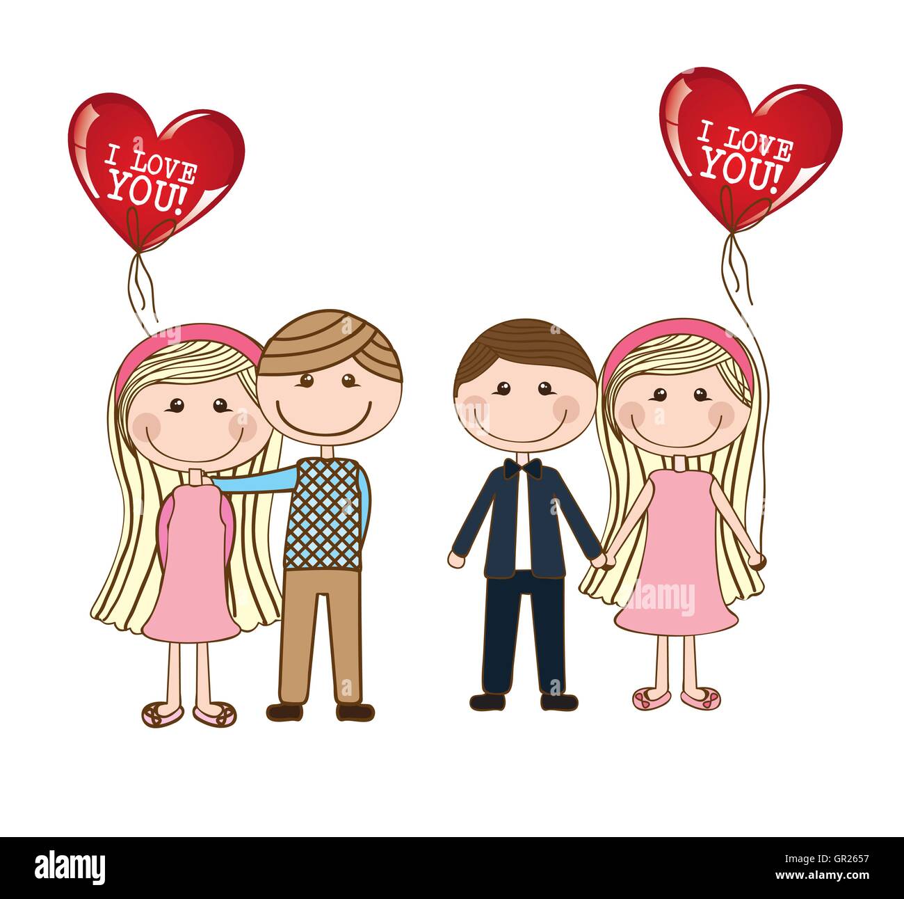 Illustration of love Stock Vector Image & Art - Alamy