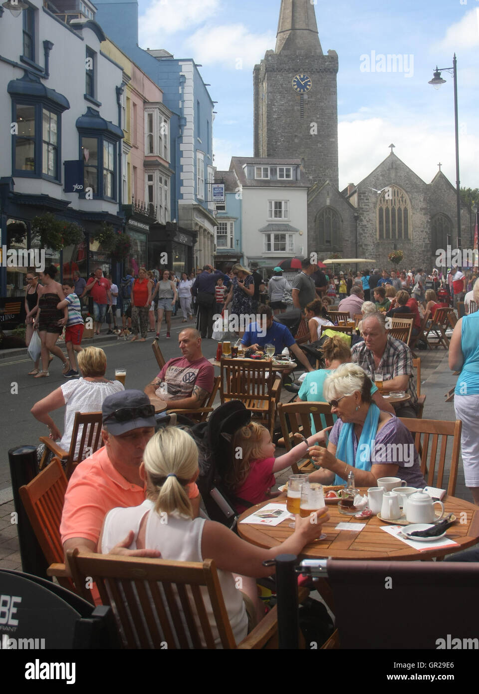Tenby south wales hi-res stock photography and images - Alamy