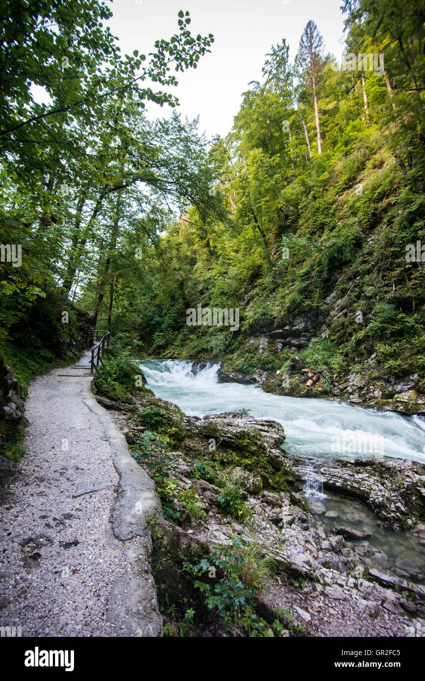 Bled gorge hi-res stock photography and images - Alamy