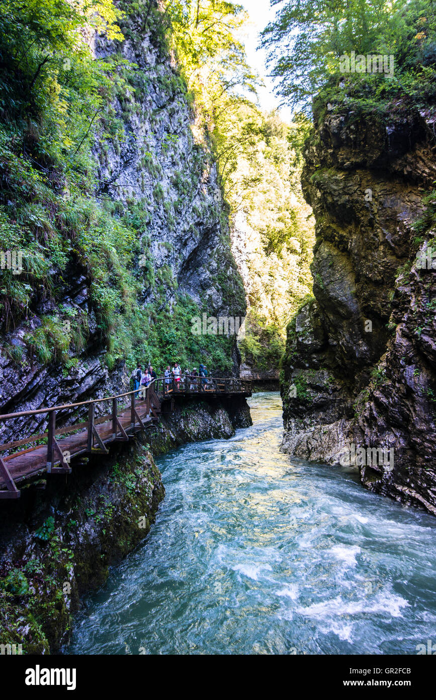 Bled gorge hi-res stock photography and images - Alamy