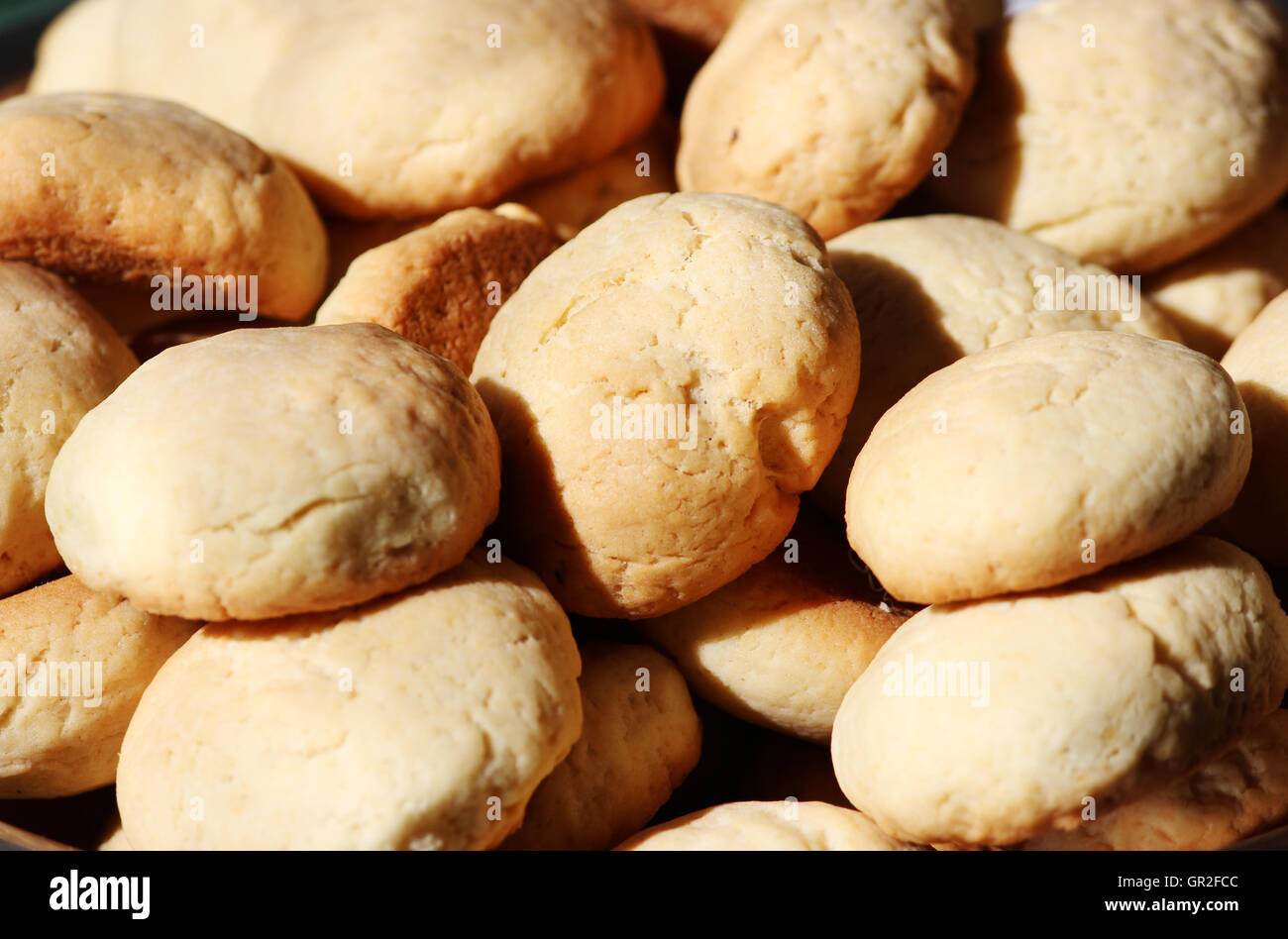 preparation of tasty homemade shortbread on sheet Stock Photo - Alamy