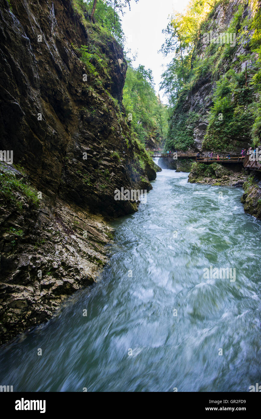 Bled gorge hi-res stock photography and images - Alamy