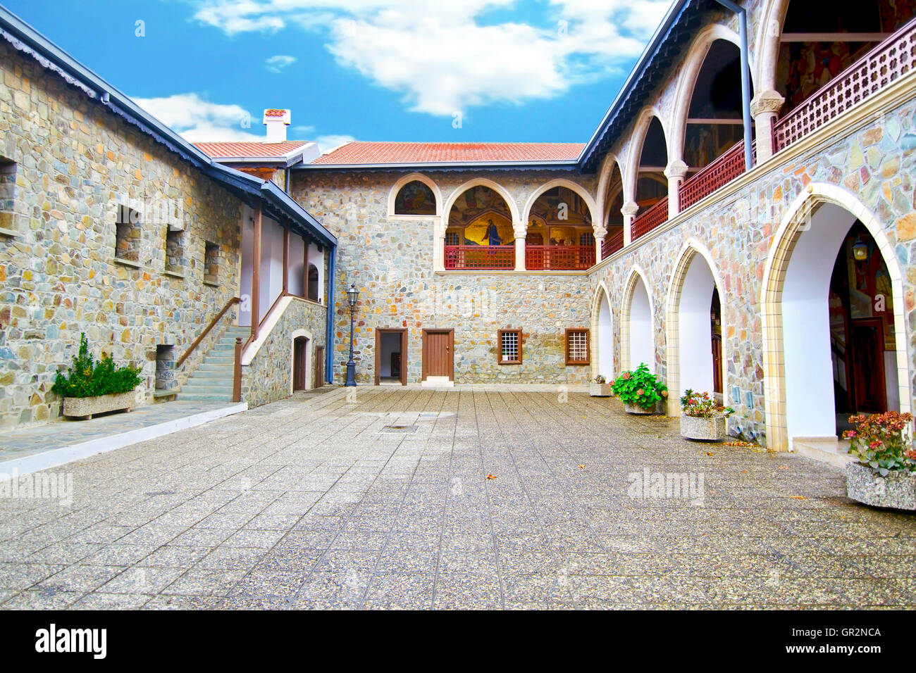 Kykkos monastery in Cyprus - famous religious places Stock Photo - Alamy