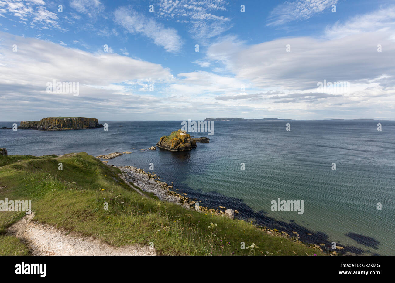 Larry bane bay stackaboy rathlin island hi-res stock photography and ...