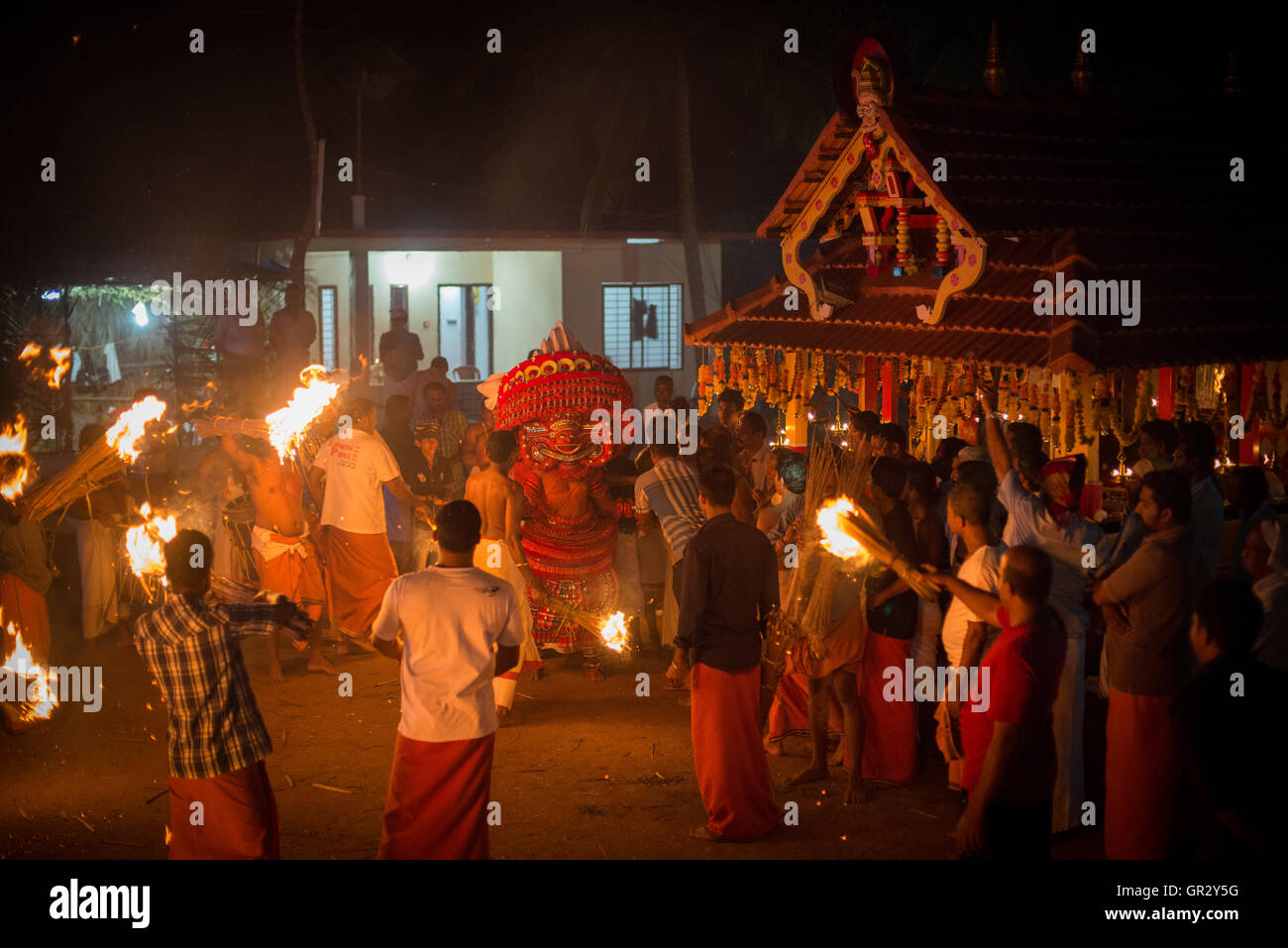 Theyyam dance hi-res stock photography and images - Alamy