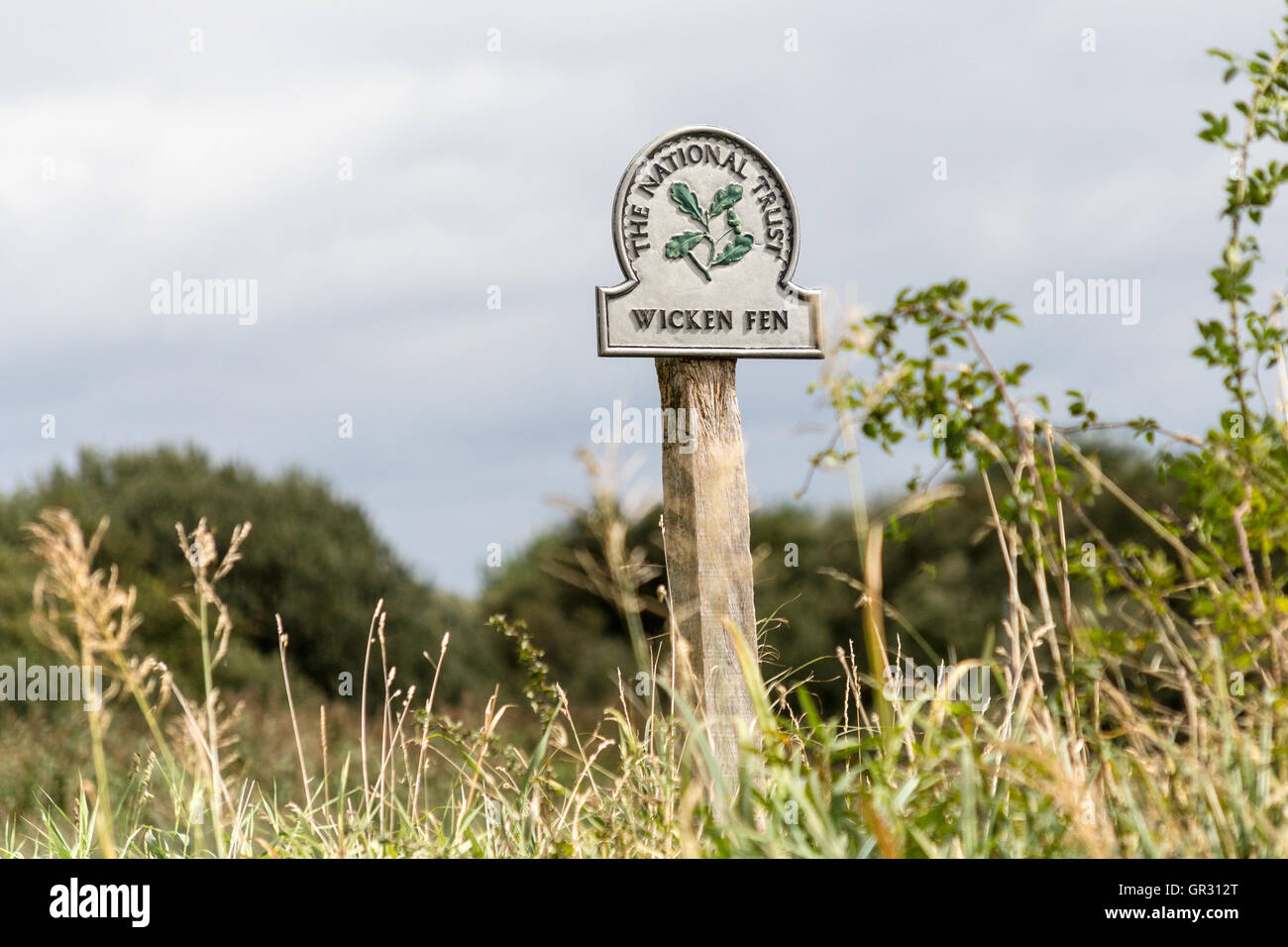 Wicken fen sign hi-res stock photography and images - Alamy