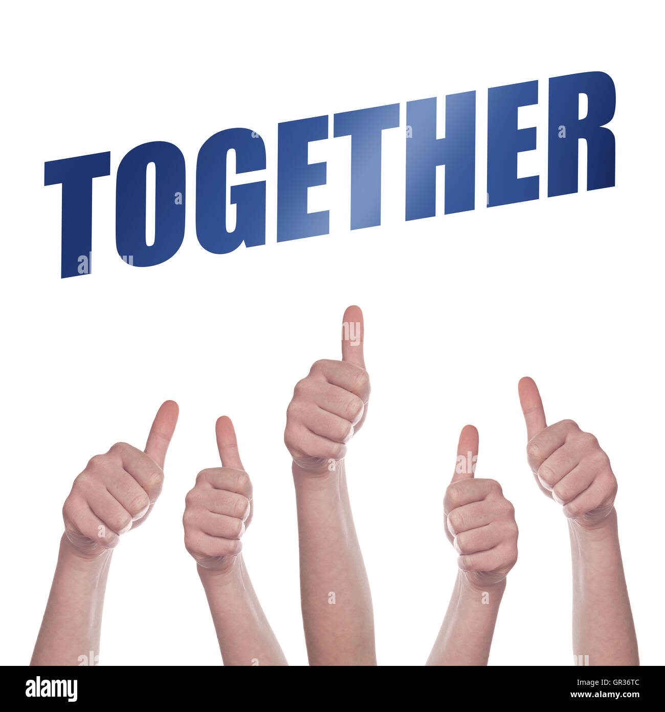 Teamwork support hi-res stock photography and images - Alamy